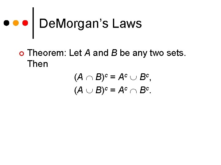 Properties of Sets Lecture 23 Section 5 2