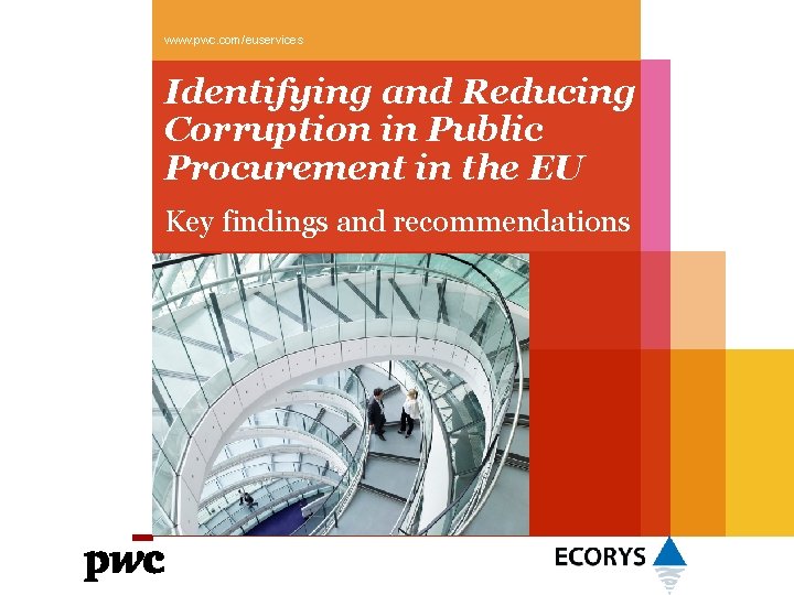 www pwc comeuservices Identifying and Reducing Corruption in