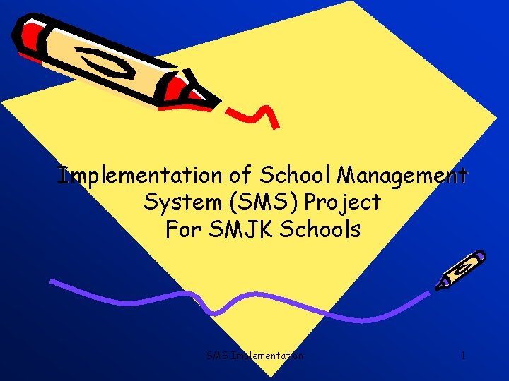 Implementation of School Management System SMS Project For