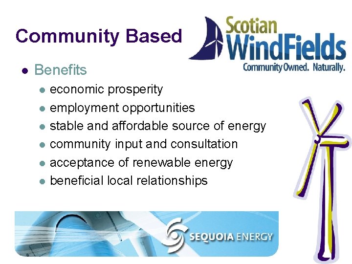 Wind Power Community Opposition in Nova Scotia Agenda