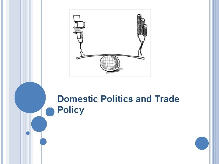 Domestic Politics and Trade Policy Learning outputs 1