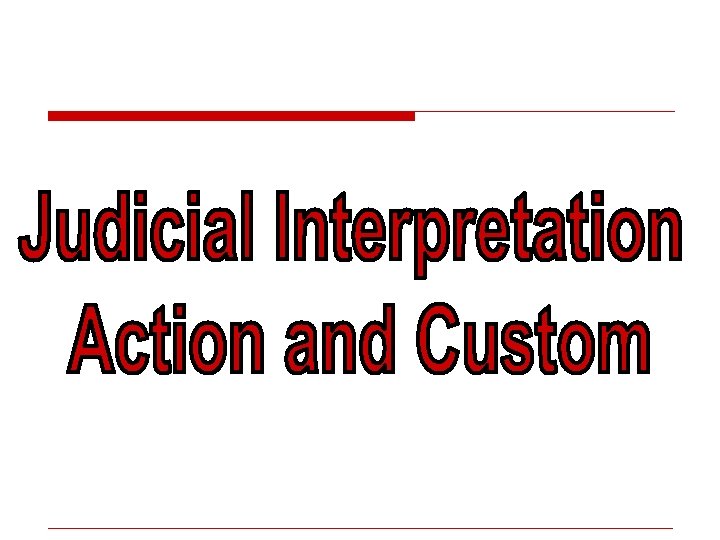 Development of the Unwritten Constitution Americas First President