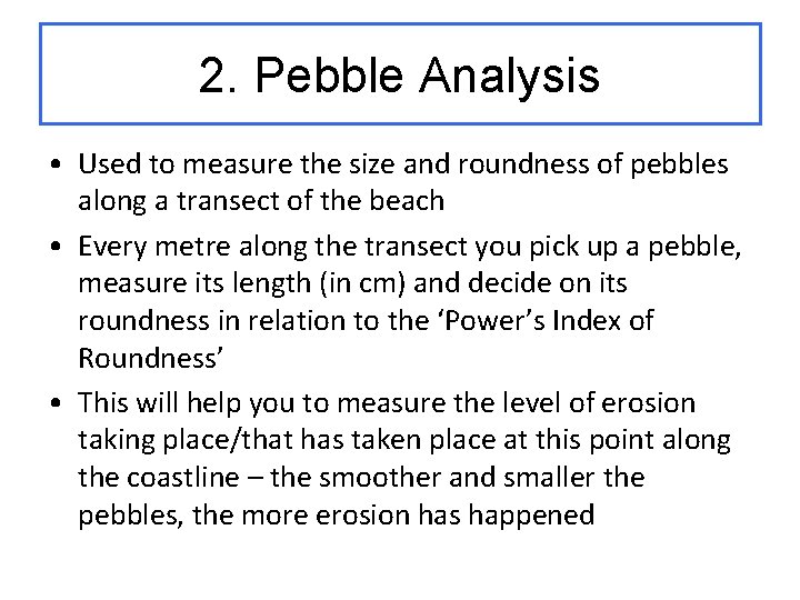 Controlled assessment Section B Methods of data collection