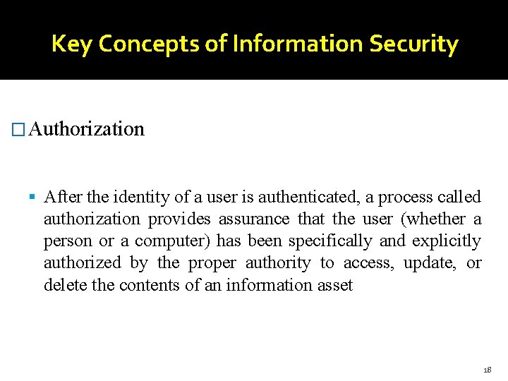Information Security Management Information Security Management ...