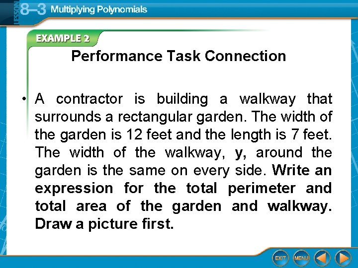 Over Lesson 8 2 Math Talk with a