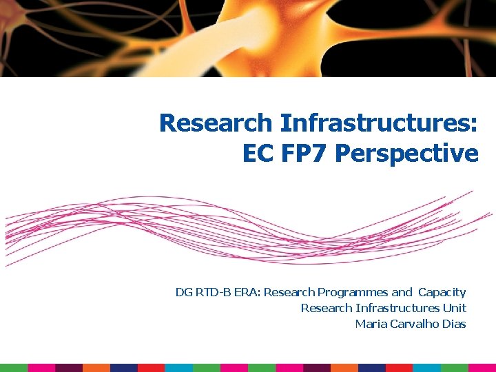 Research Infrastructures EC FP 7 Perspective DG RTDB