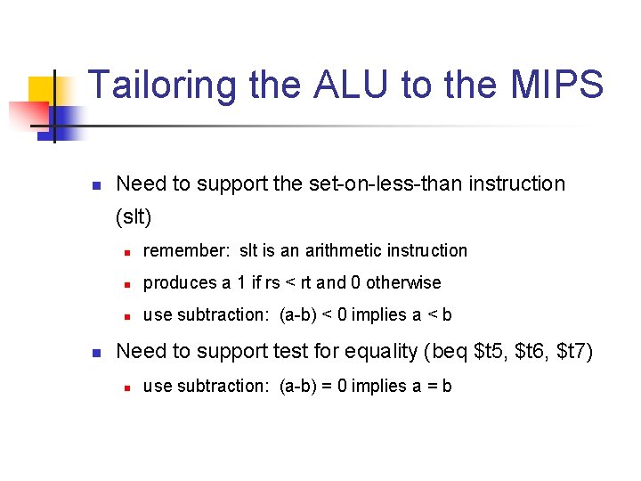 Computer Arthmetic Chapter Four PH Data Representation n