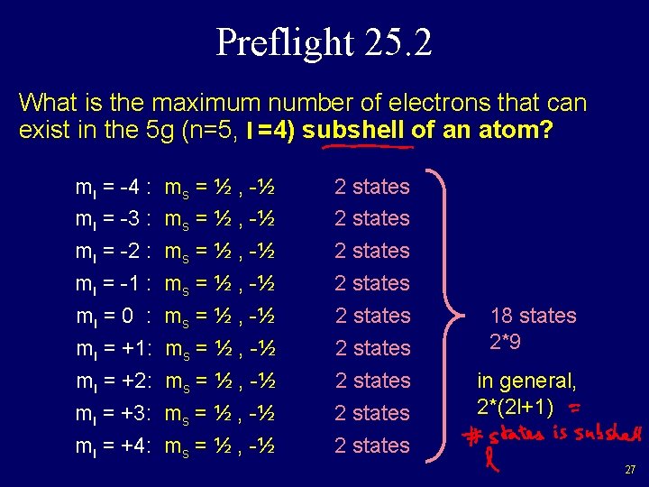 Physics 102 Lecture 25 Periodic Table Atomic Structure