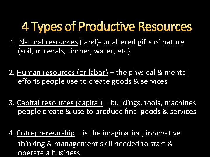 What is Economics Chapter 1 Notes The Ordinary