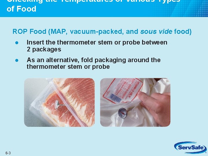 Chapter 6 The Flow of Food Purchasing Receiving