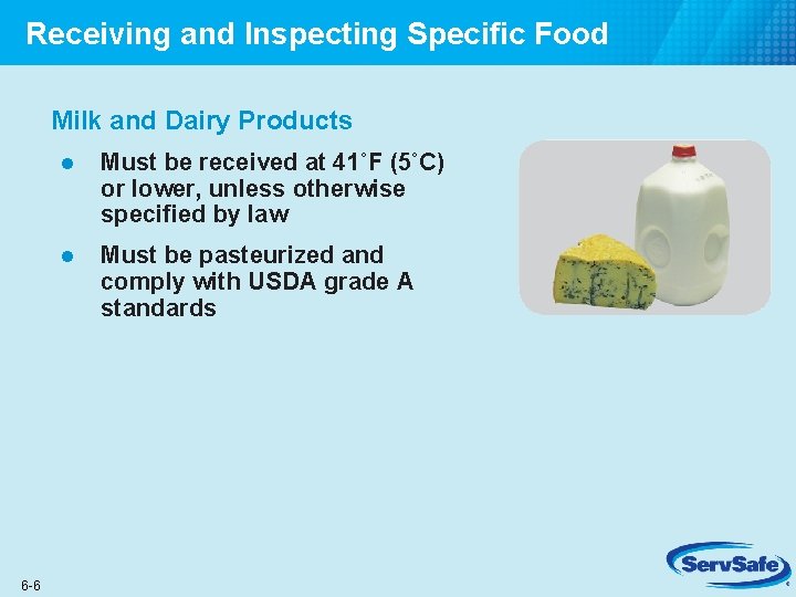 Chapter 6 The Flow of Food Purchasing Receiving
