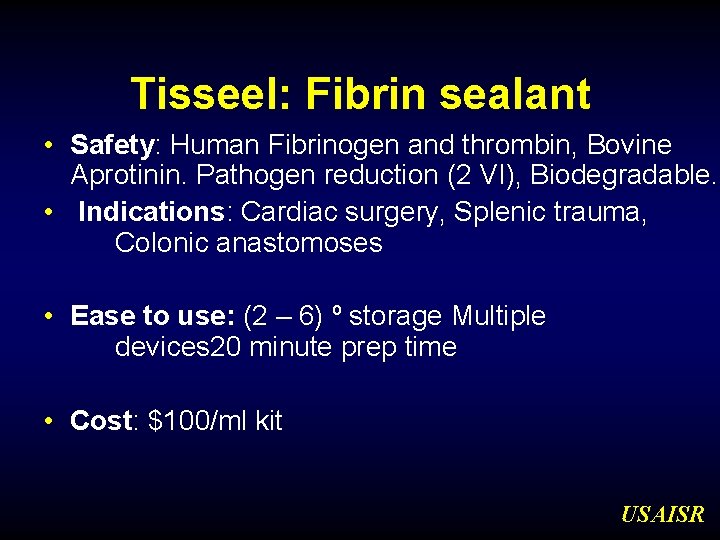 Survey of Currently Available FDA approved and Future