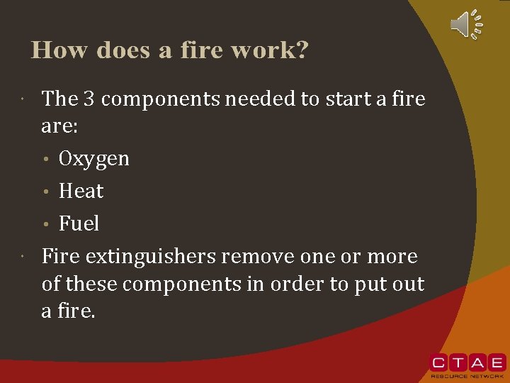 FIRE SAFETY UNIT 2 ACTIVITY 2 The 3