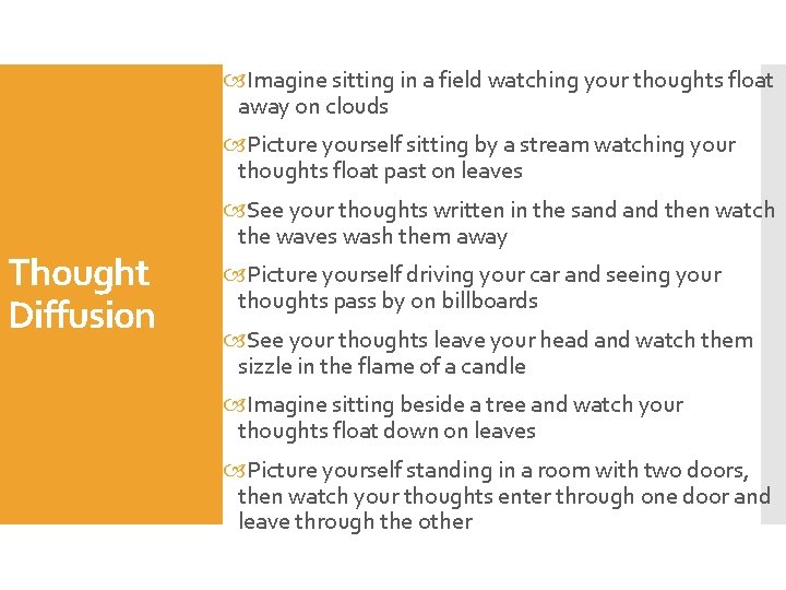 Humber Recovery College Coping with Emotions Session 5