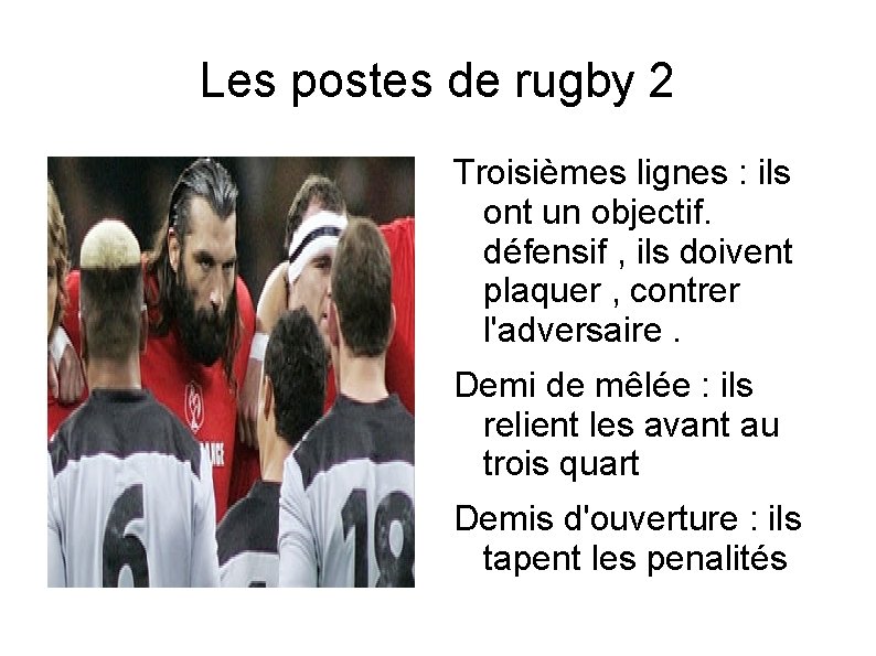 La grande histoire du rugby Le rugby a
