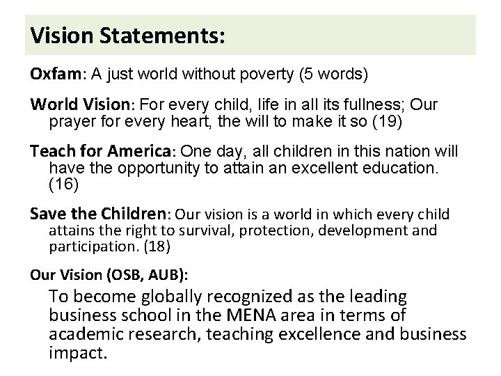 Vision Mission Objectives Dr M Mozahar Ali Professor