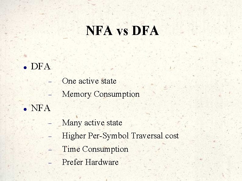 i NFAnt NFA Pattern Matching on GPGPU Devices