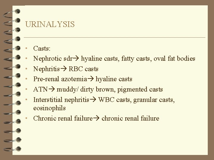 BOARD REVIEW NEPHROLOGY 1 URINALYSIS Proteinuria 1 overflow