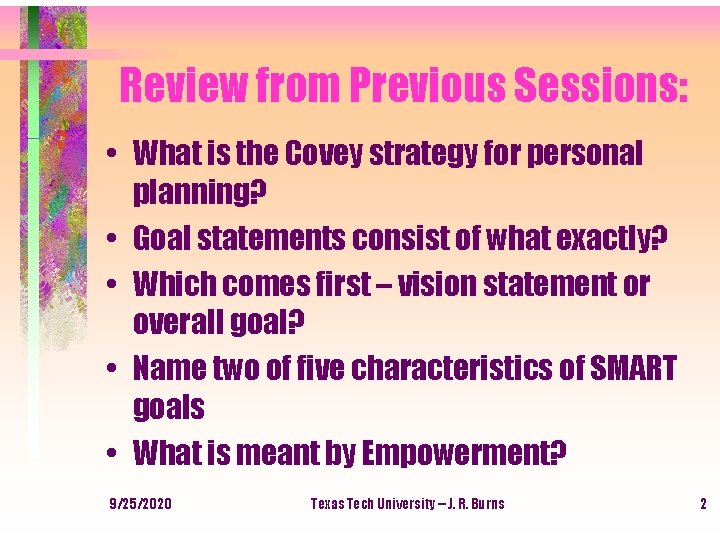 Chapter 3 Project Management Basics What Project Professionals