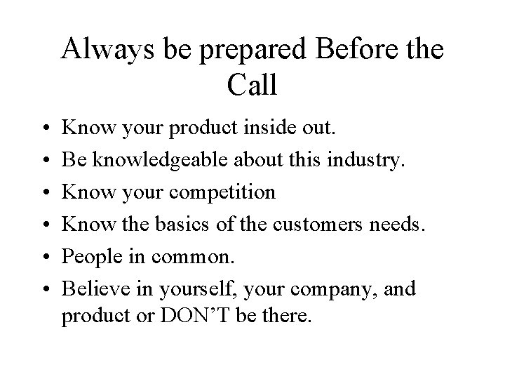 Personal Selling Skills 558 Effective selling 3 basic