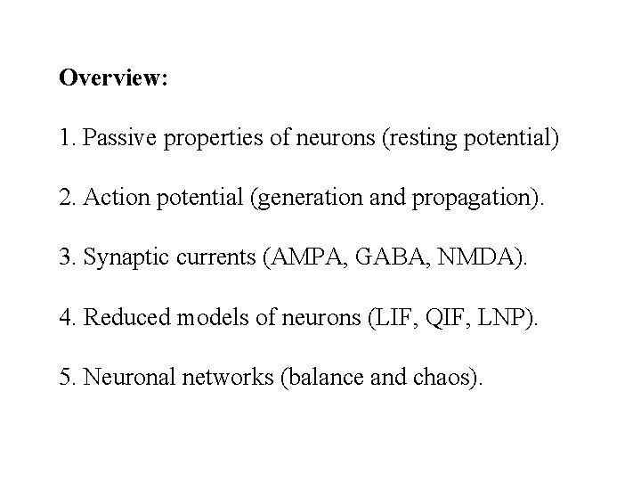 Electrical properties of neurons Rubn MorenoBote Galvani frogs