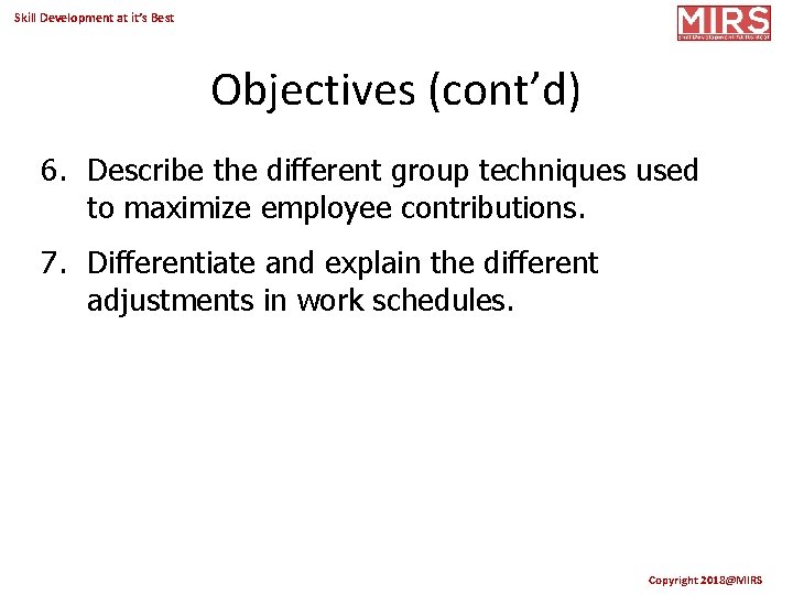 Skill Development at its Best Human Resource Management