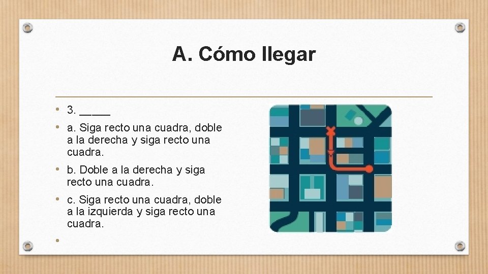 Captulo 5 Por la ciudad 5 1 VOCABULARIO
