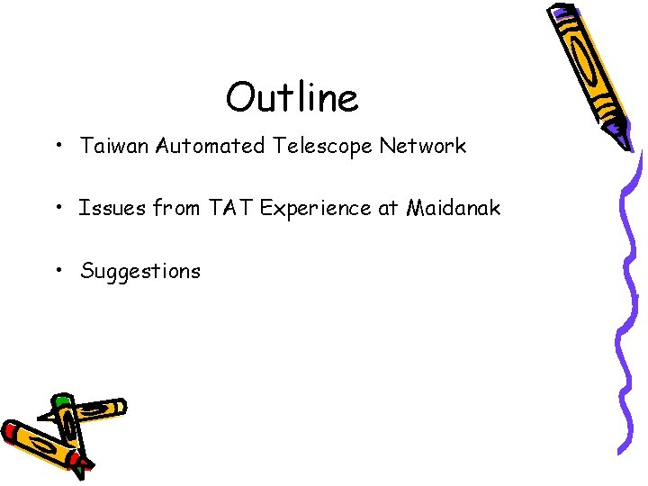Taiwan Automated Telescope TAT at Maidanak Wang LiHan