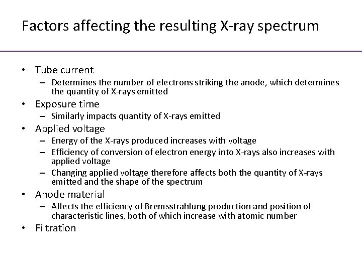 Lecture 9 Ionising Radiation Generation Dr Sarah Bohndiek