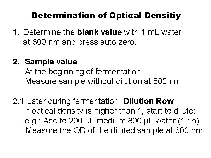 Fotometry and Optical Density Introduction Princip of Fotometer