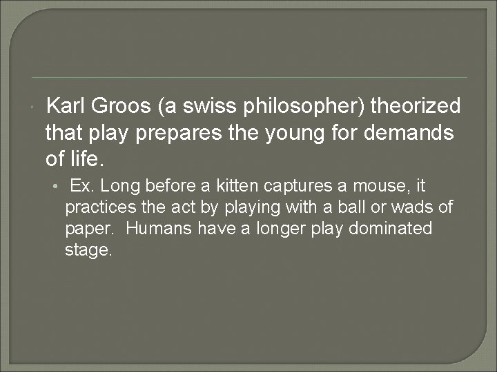 HISTORICAL CONCEPTUALIZATIONS OF LEISURE Aristotles Three Levels of