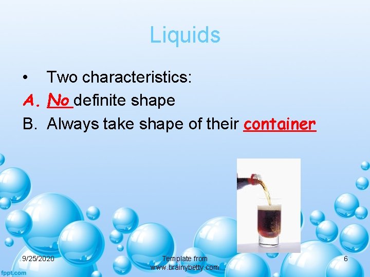 States of Matter Chapter 18 in book home