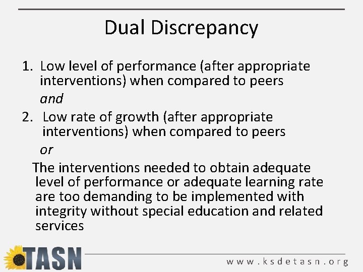 Initial Evaluation and Eligibility Determination Workshop Part 1
