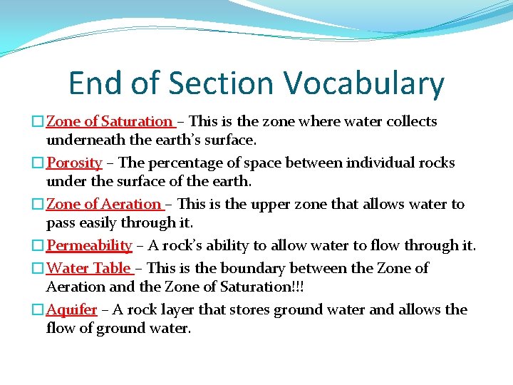 Underground Water Groundwater What is Groundwater The water