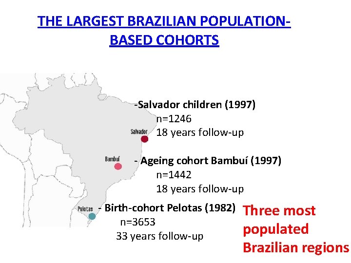 ORIGIN AND DYNAMICS OF ADMIXTURE IN BRAZIL IMPLICATIONS
