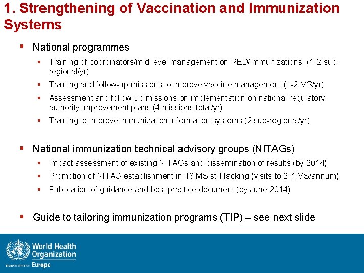 Measles and Rubella in WHO Region of Europe