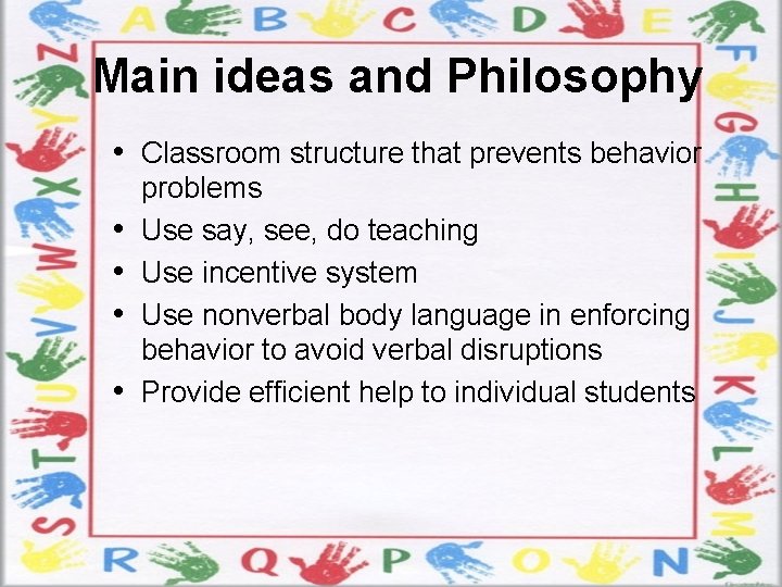 Positive Discipline Models created by Fredric Jones Group