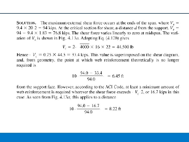 Reinforced Concrete Design6 Shear Design of Beams By