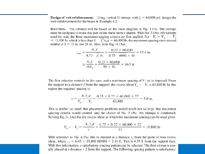 Reinforced Concrete Design6 Shear Design of Beams By