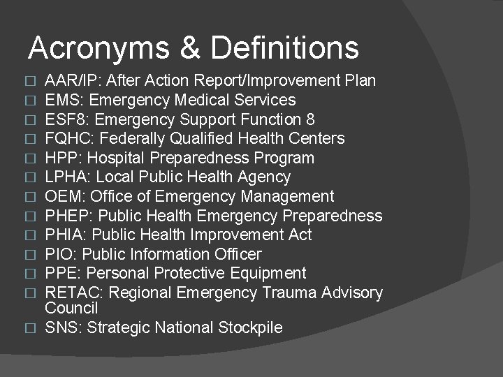 HOSPITAL IMPLEMENTATION PLAN COLORADO BOARD OF HEALTH RULE