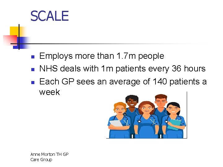 INTRODUCTION TO THE NHS Anne Morton 20617 HCA