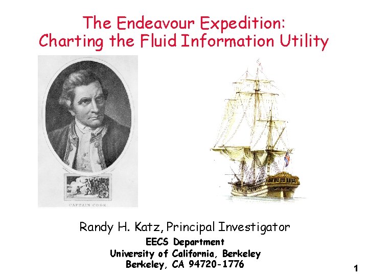 The Endeavour Expedition Charting the Fluid Information Utility