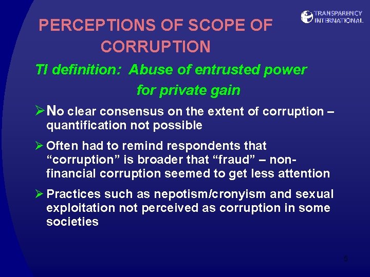 PREVENTING CORRUPTION IN HUMANITARIAN ASSISTANCE Transparency ...