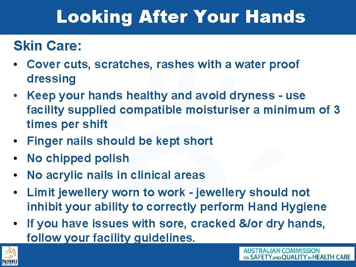Hand Hygiene for Mental Health 5 Moments for