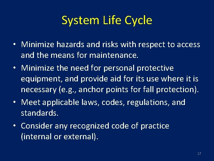 IENG 461 System Safety I Lecture 4 System