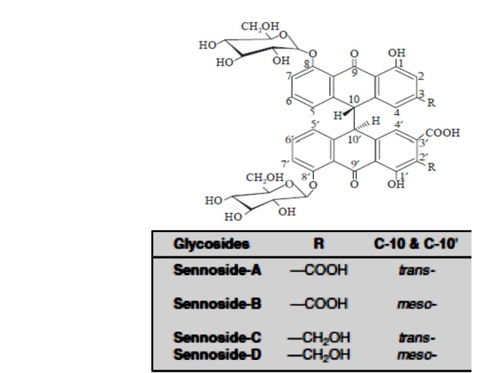 1 Anthracene Glycosides Anthraquinone Glycosides Anthracene glycosides ...