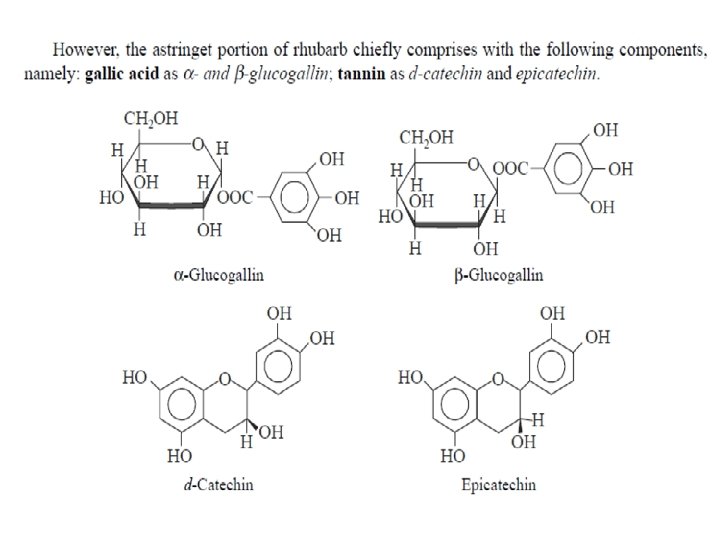 1 Anthracene Glycosides Anthraquinone Glycosides Anthracene glycosides ...