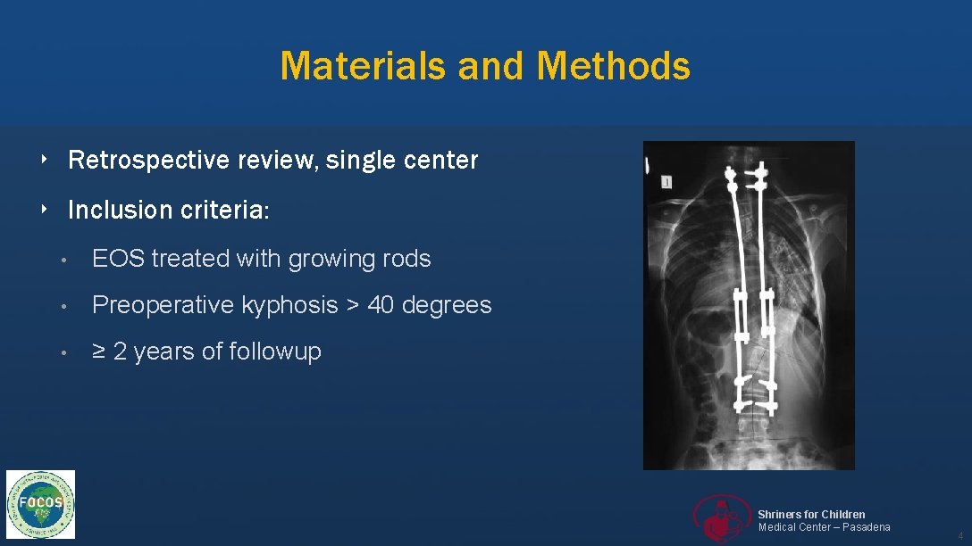 Sagittal Balance In Hyperkyphotic Patients With Growing Rods