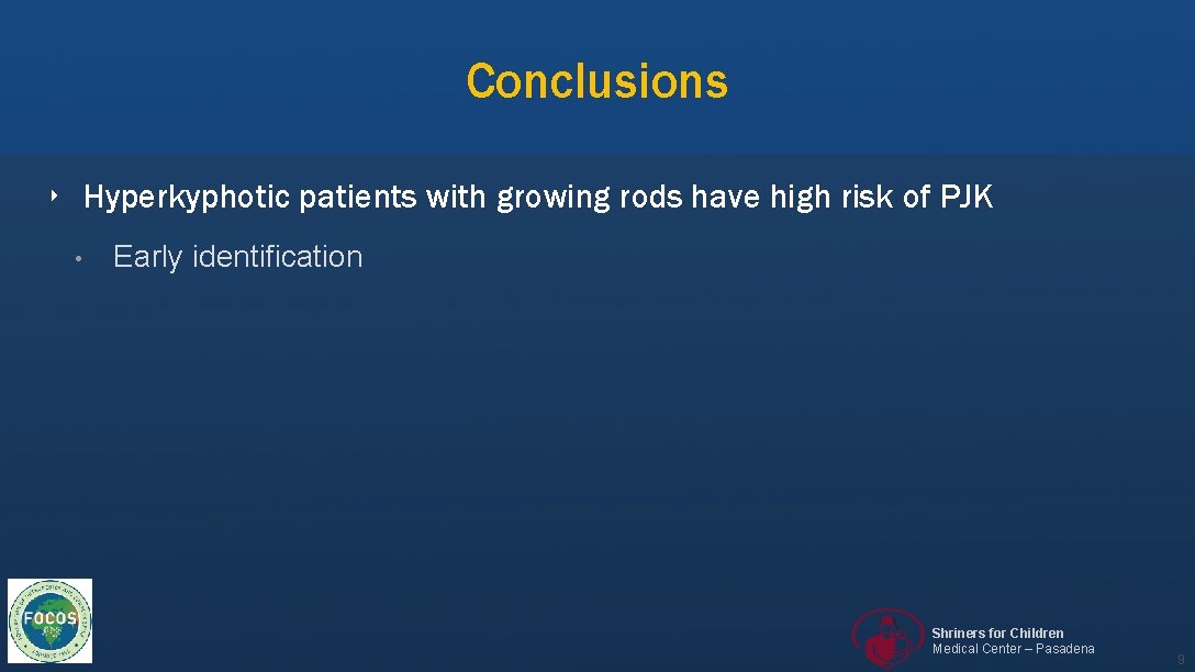 Sagittal Balance In Hyperkyphotic Patients With Growing Rods
