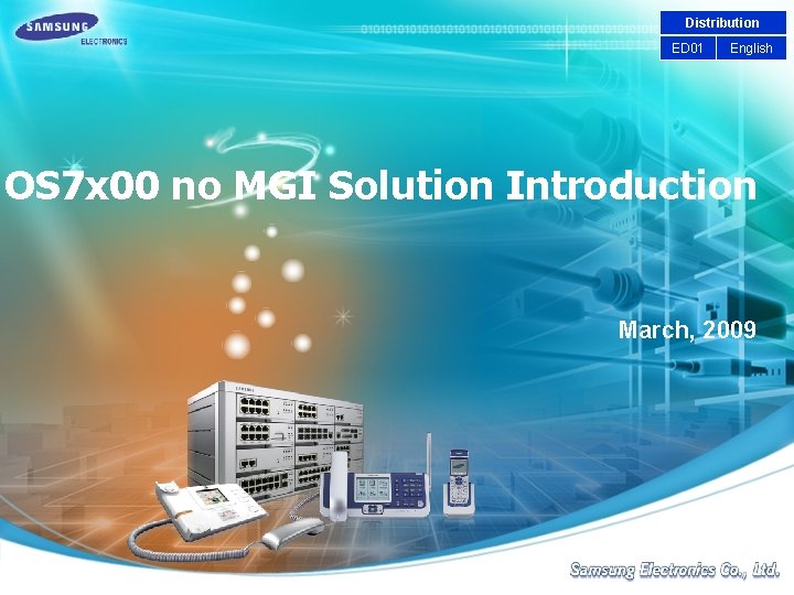 Distribution ED 01 English OS 7 x 00